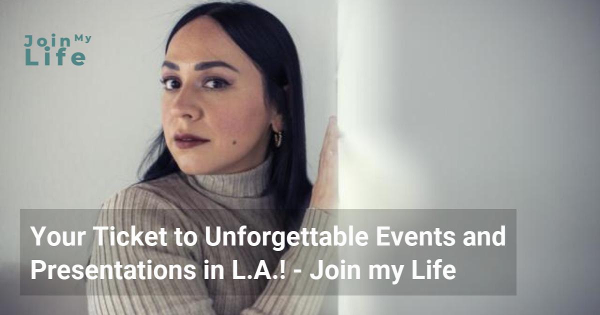 Your Ticket to Unforgettable Events and Presentations